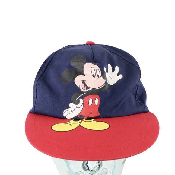 Vintage | Accessories | Vintage 9s Streetwear Disney Mickey Mouse Hat ...